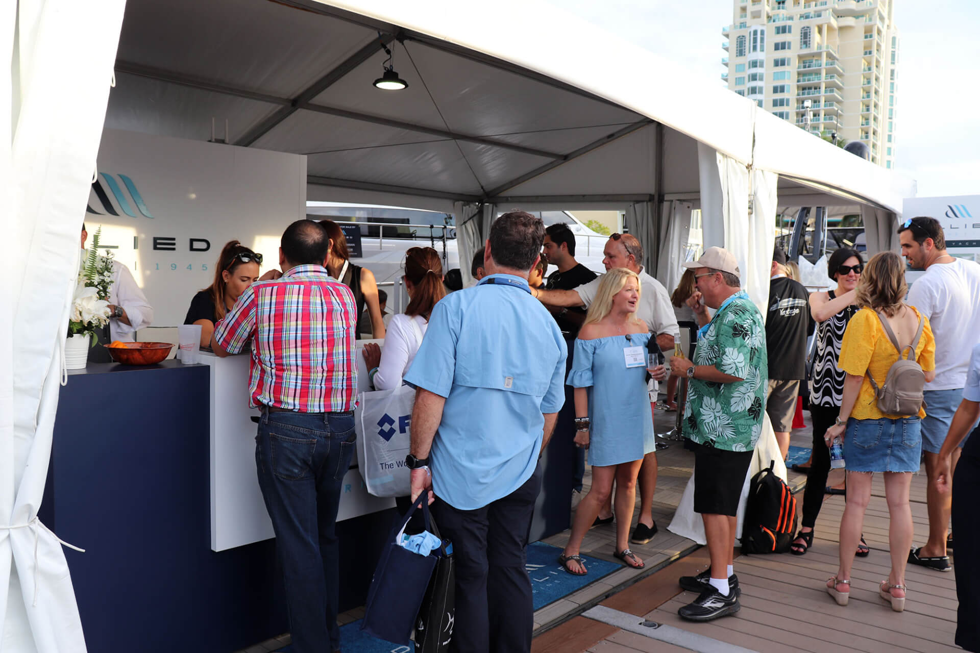 FLIBS Cocktail Reception | Allied Marine